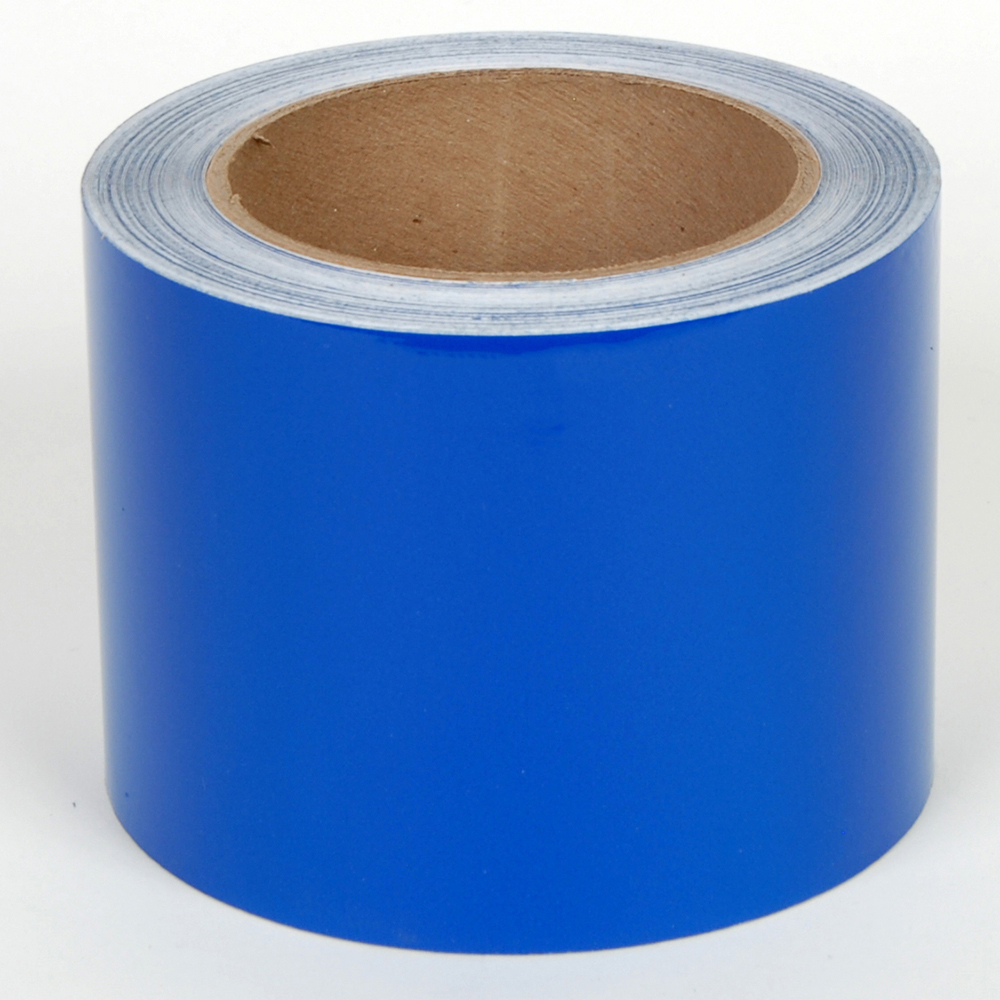 Cobra Systems - Vinyl Tape: 5" x 75', Blue | MSC Direct