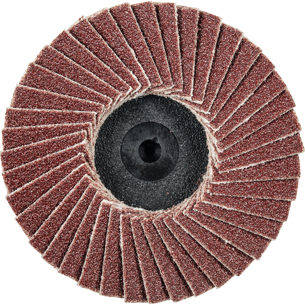 PFERD - Flap Disc: 2" Dia, 80 Grit, Aluminum Oxide, Type 27 | MSC Direct