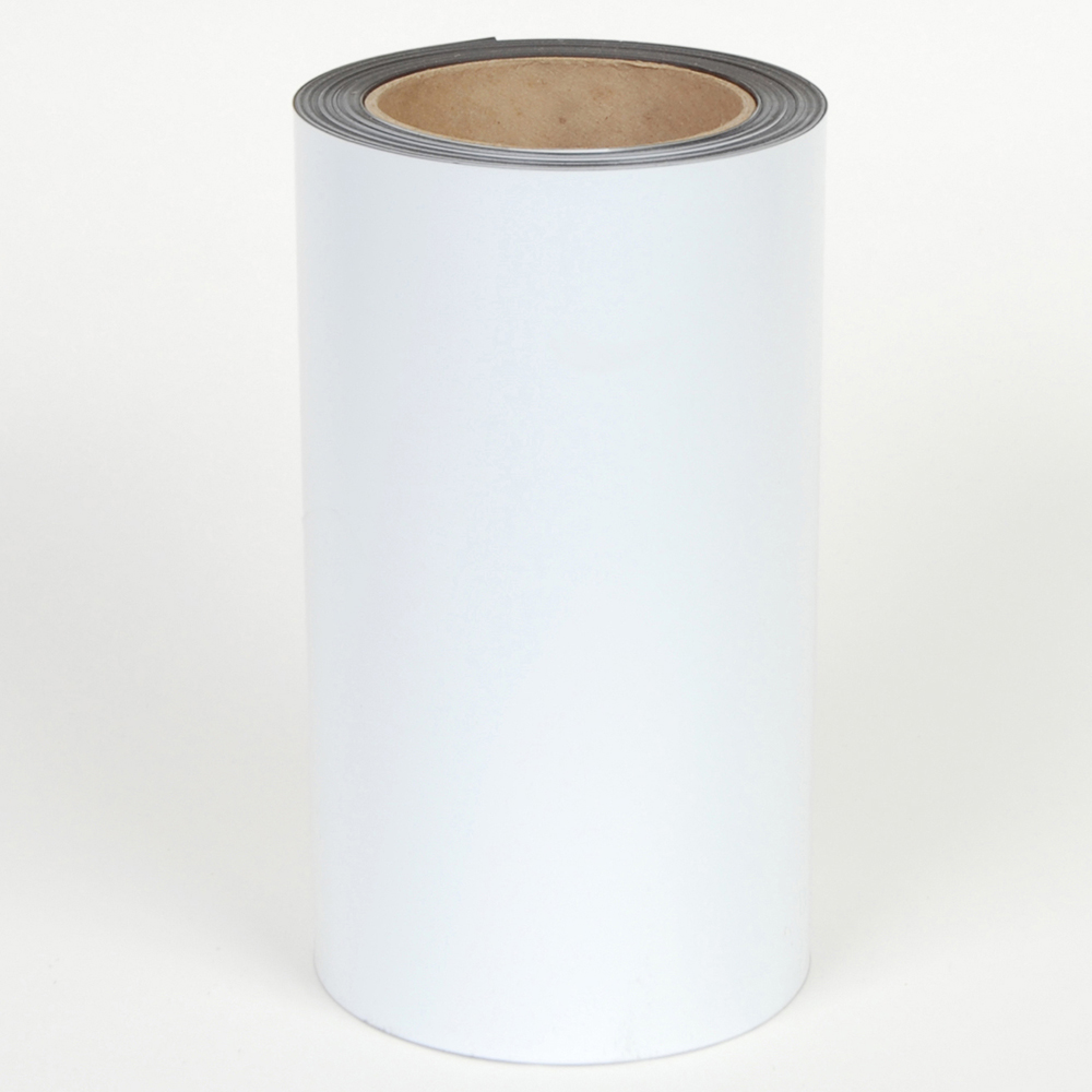 Cobra Systems - Vinyl Tape: 8" x 50', White | MSC Direct