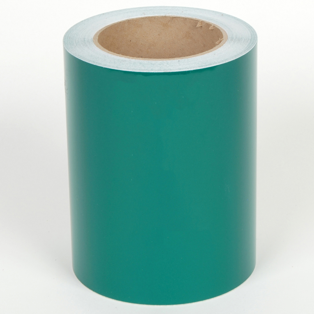Cobra Systems - Vinyl Tape: 8" x 75', Green | MSC Direct