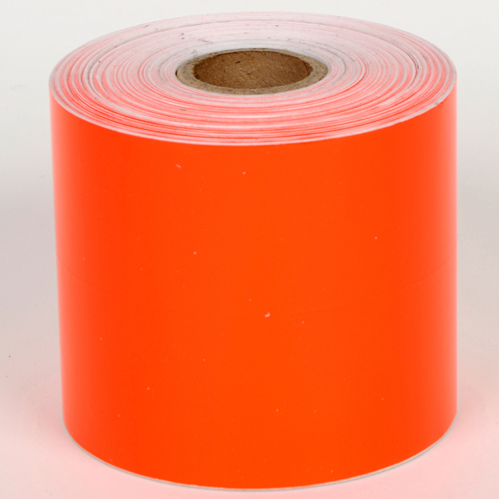 Cobra Systems - Vinyl Tape: 6" x 75', Red | MSC Direct