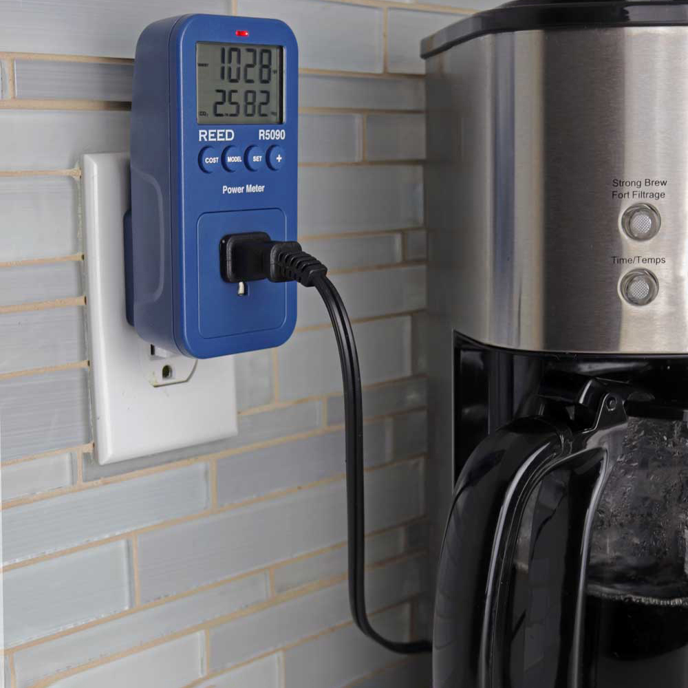 REED Instruments - Power Meters; Number of Phases: 1; Maximum Current ...