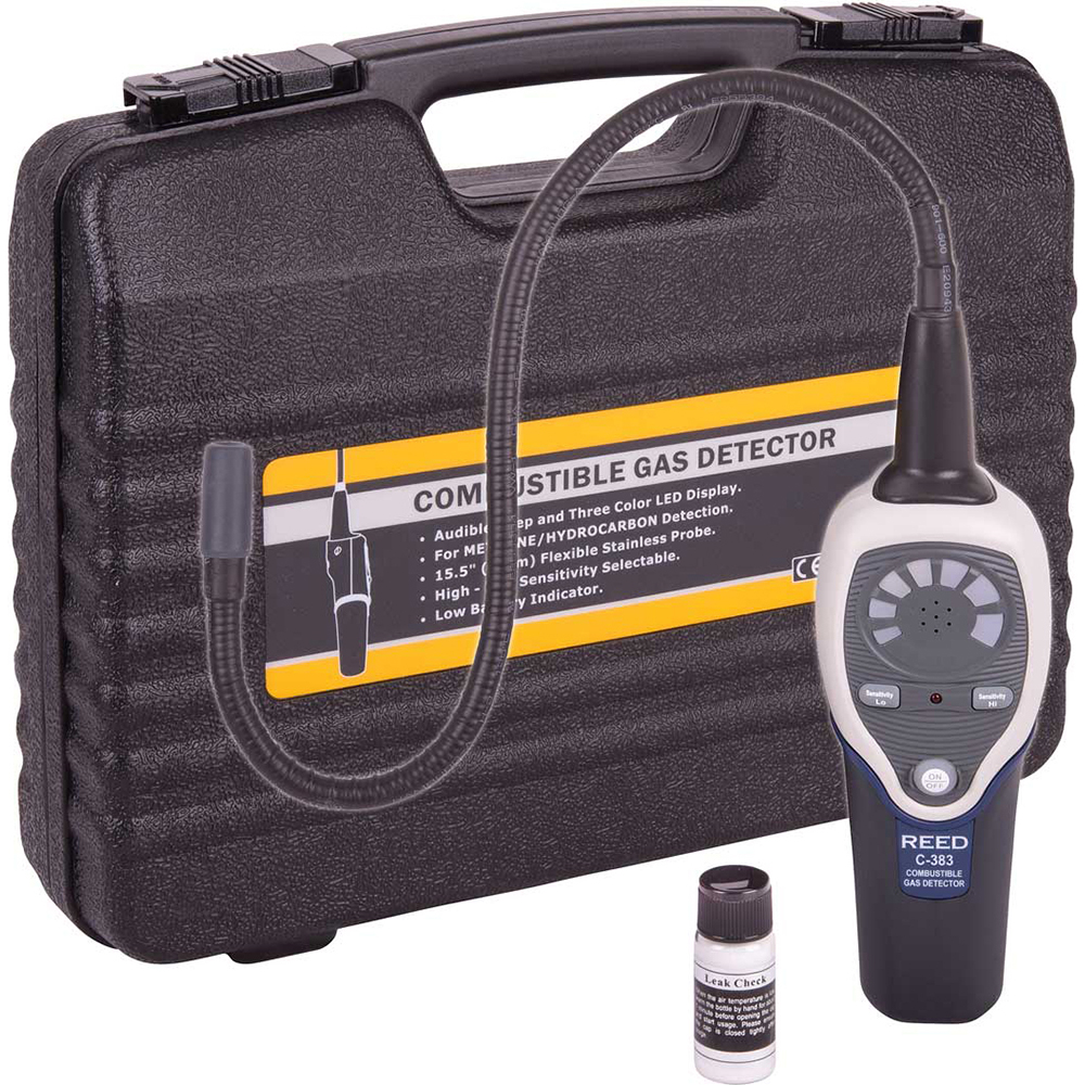 REED Instruments - Gas Detectors & Kits; Type: Portable Gas Leak ...