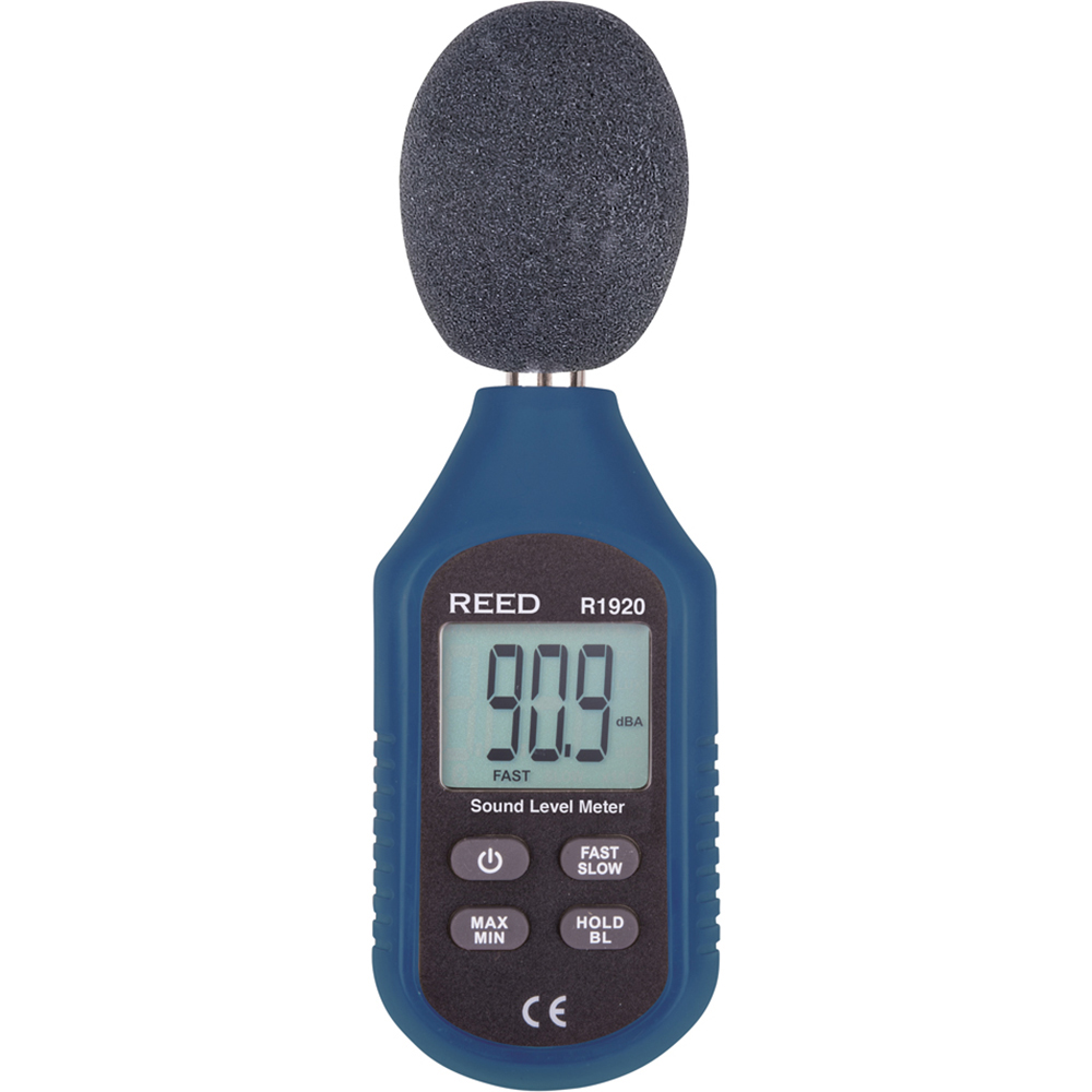 REED Instruments - Sound Meter: A Frequency Weight, LCD Display | MSC ...