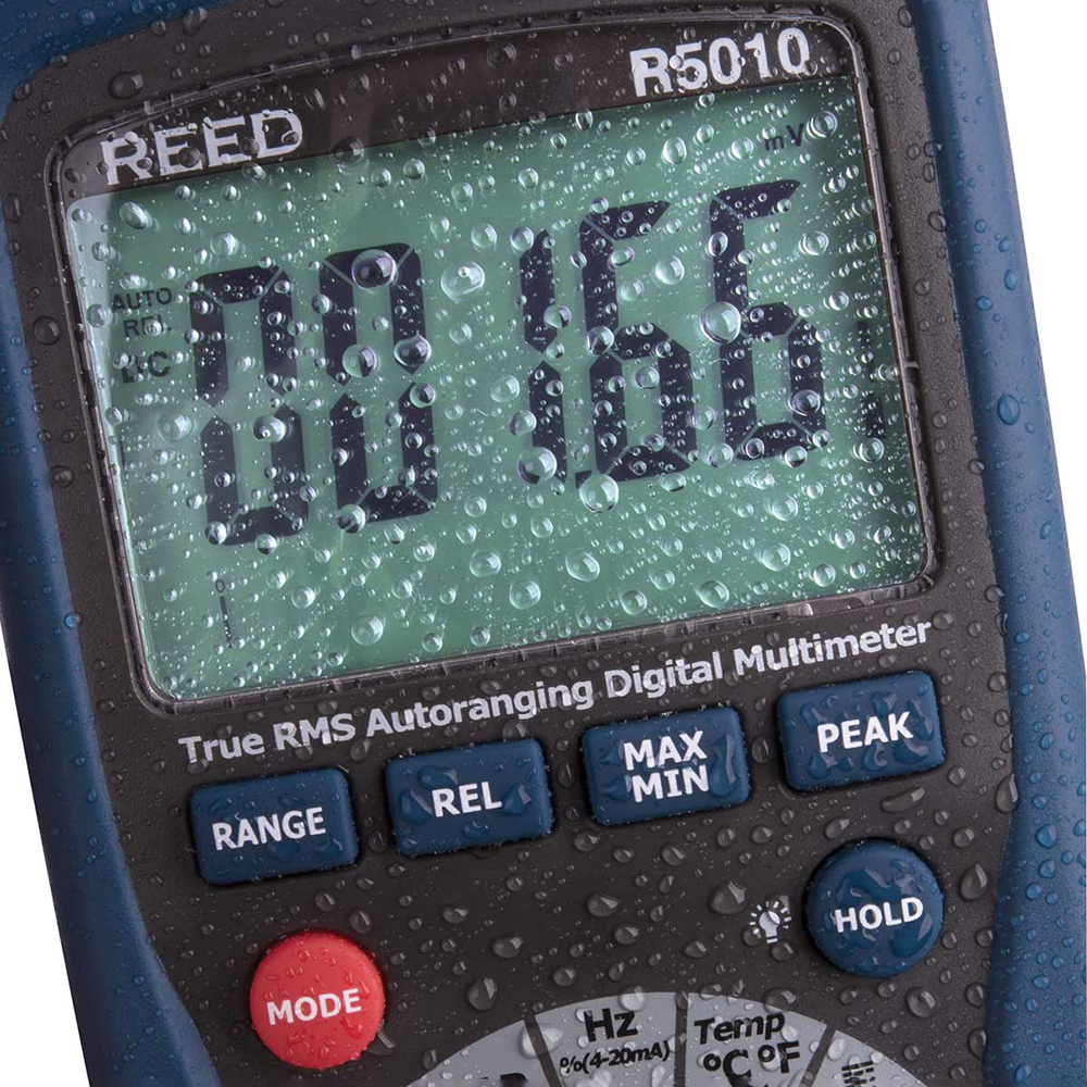 REED Instruments - CAT III & CAT IV, Auto Ranging Compact Digital ...