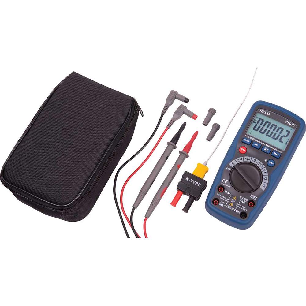 REED Instruments - CAT III & CAT IV, Auto Ranging Compact Digital ...