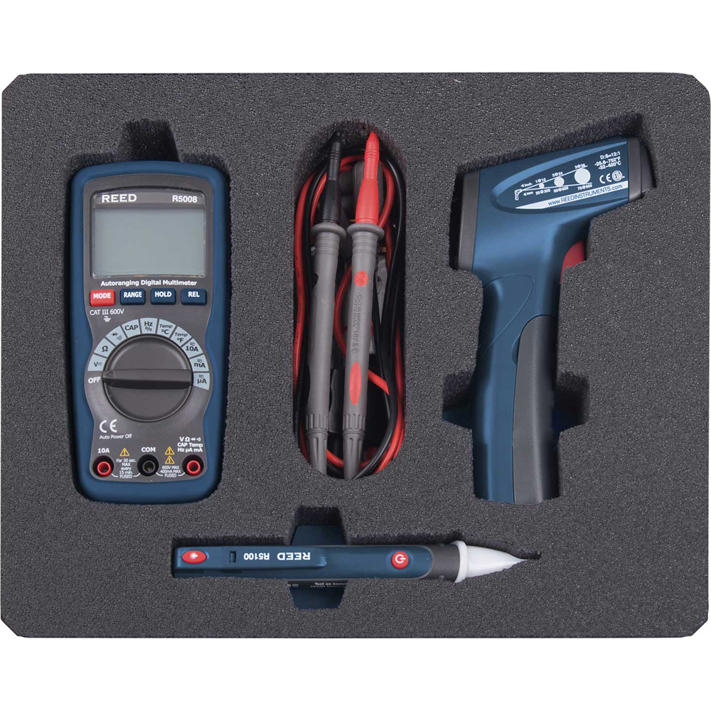 REED Instruments - Electrical Test Equipment Combination Kits; Kit Type ...