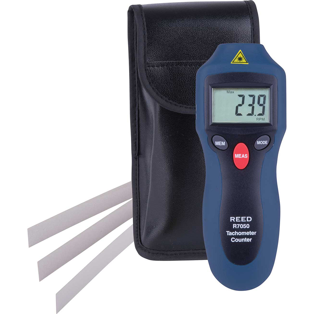 REED Instruments - Tachometers; Type: Non-Contact; Minimum Measurement ...