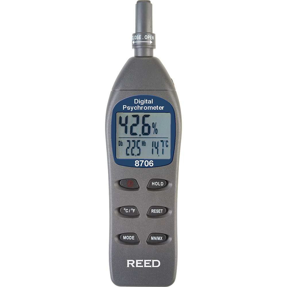 REED Instruments - Digital Psychrometers: Minimum Dew Point: -109 F ...