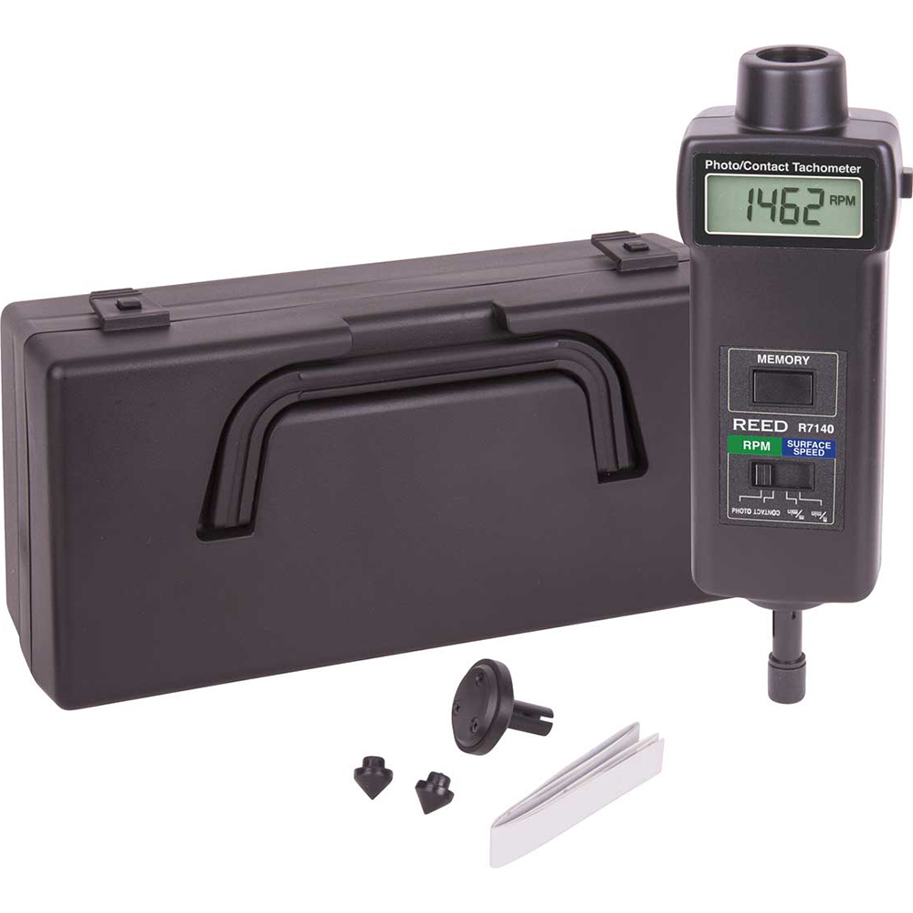 REED Instruments - Tachometers; Type: Contact/Non-Contact; Minimum ...