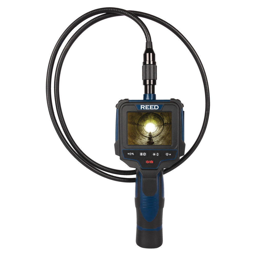 REED Instruments - Inspection Camera: 1 m Probe, 9 mm Probe Dia, 480 x ...