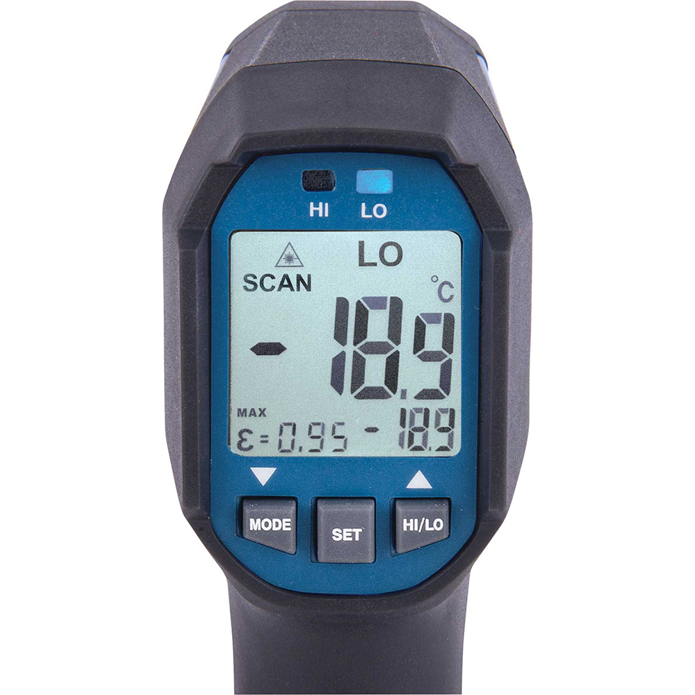 REED Instruments - Infrared Thermometers: Display Type: Backlit LCD ...