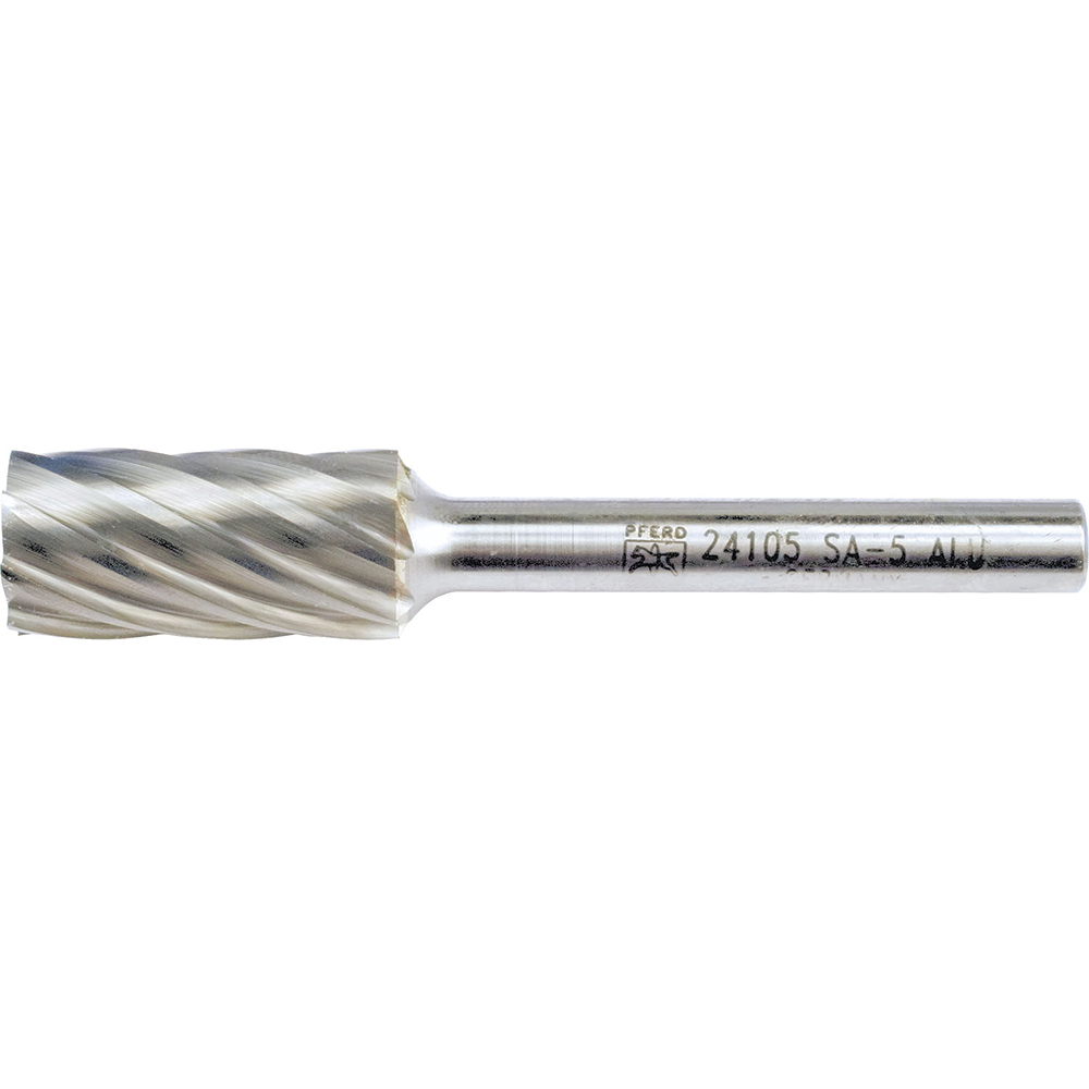 PFERD - SA-5, 1/2" Cut Diam, 1/4" Shank Diam, Carbide Aluma Cut ...