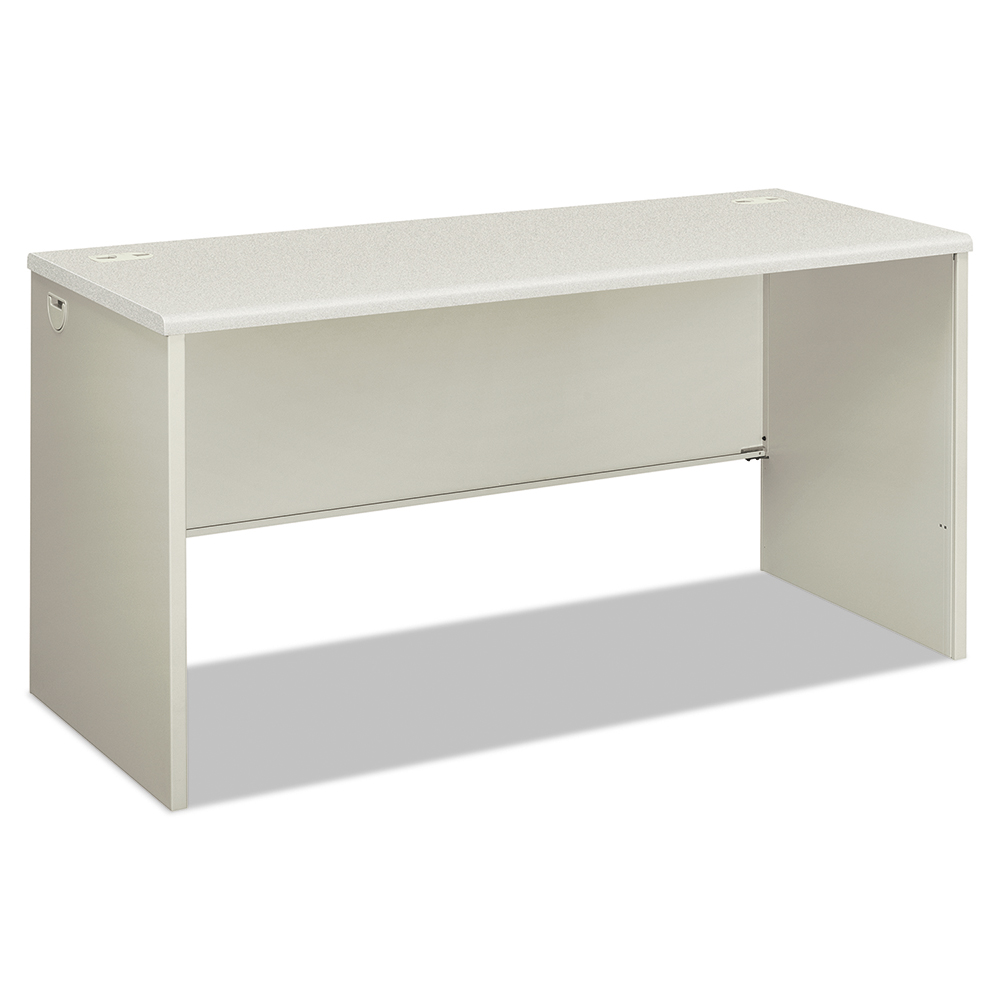 Hon - Office Desks; Type: Desk Shell ; Center Draw: No ; Color: Silver ...
