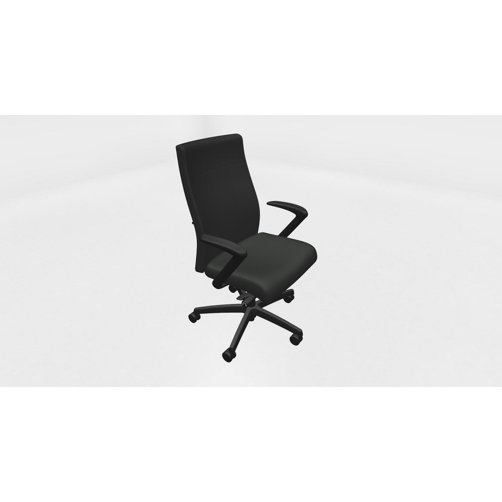 Hon - General Office Task Chair: Fabric, 17 to 22" Seat Height, Black ...