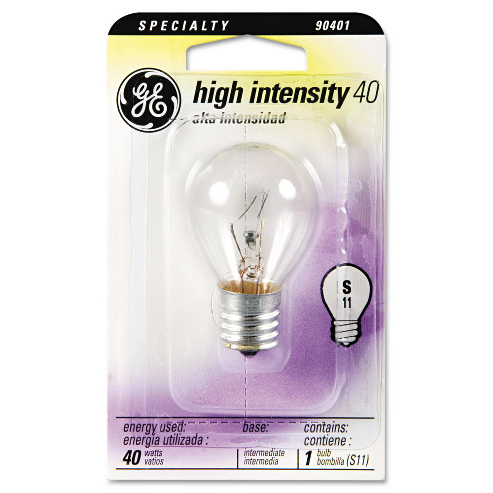 General Electric - Incandescent Lamp: Medium Screw Base, S11 Lamp | MSC ...