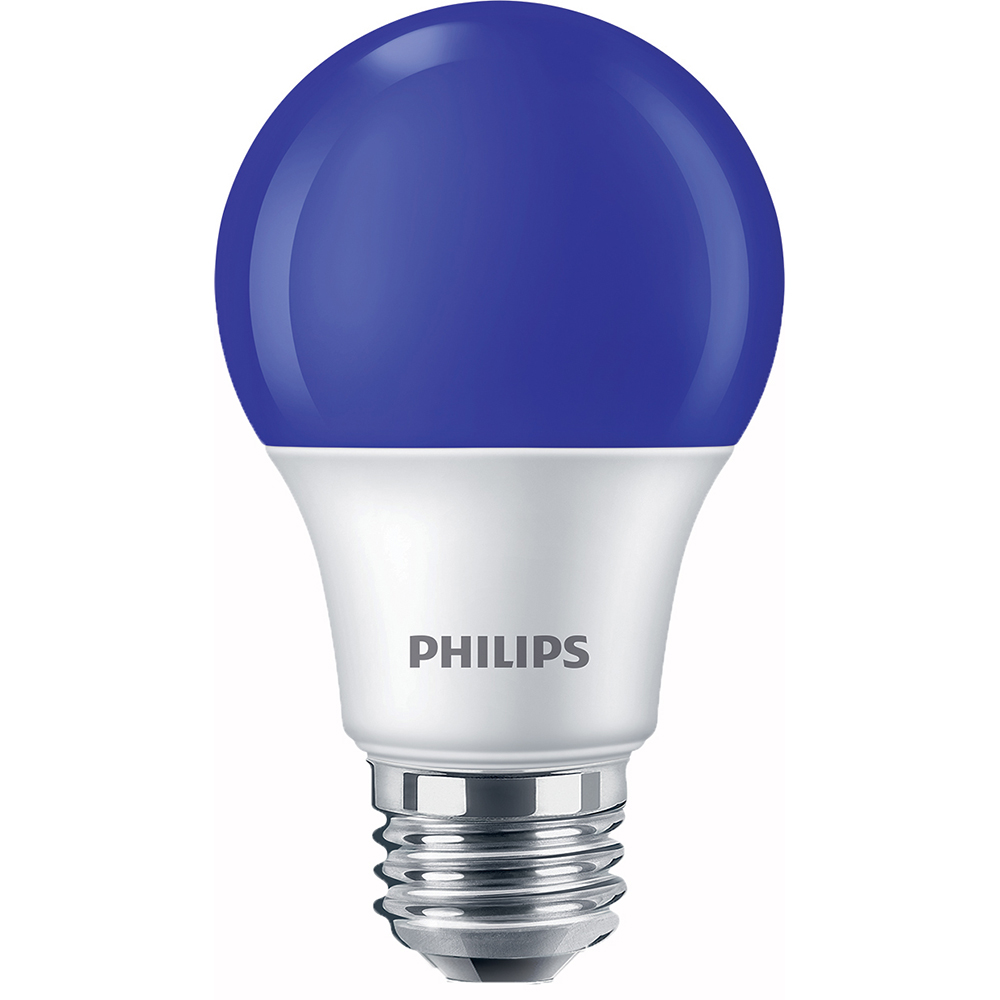 Philips - LED Lamp: Residential & Office, A19, 8.000W, Medium Screw ...