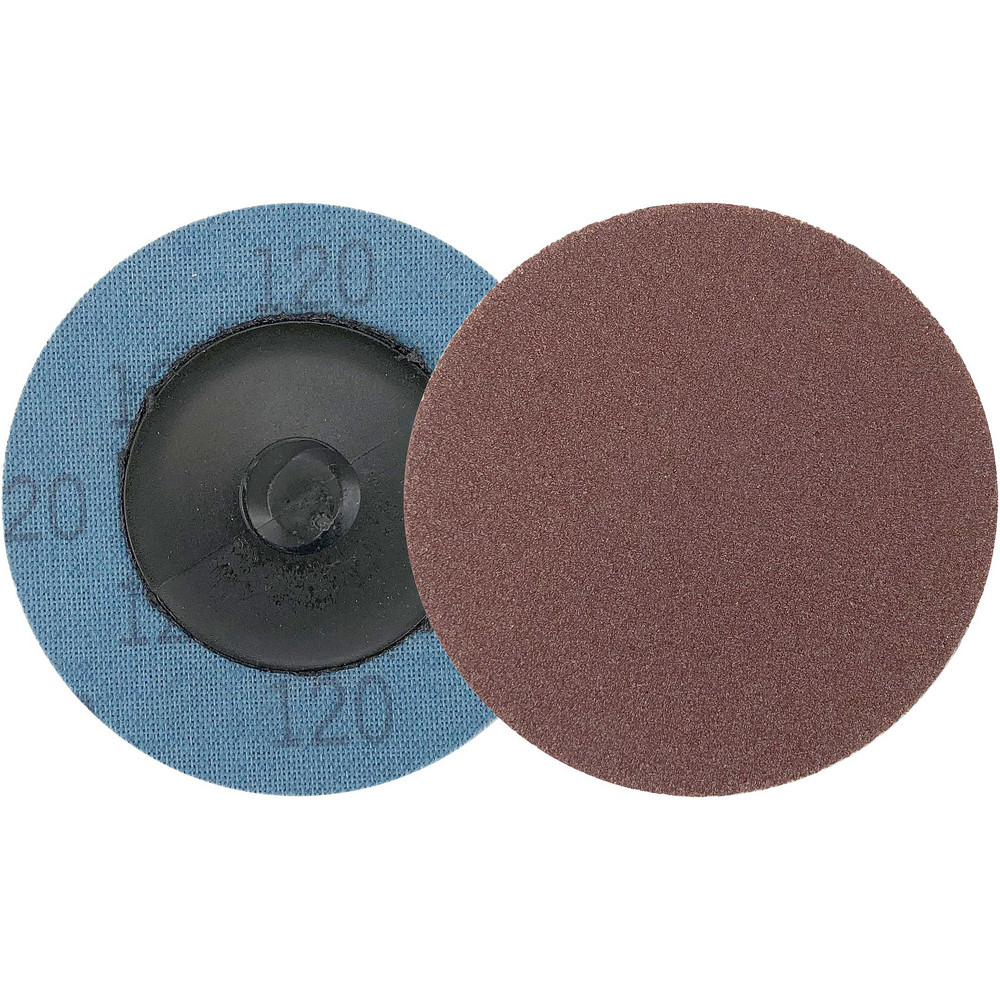 Weiler - Quick-Change Disc: Type R, 2" Dia, 120 Grit, Aluminum Oxide ...