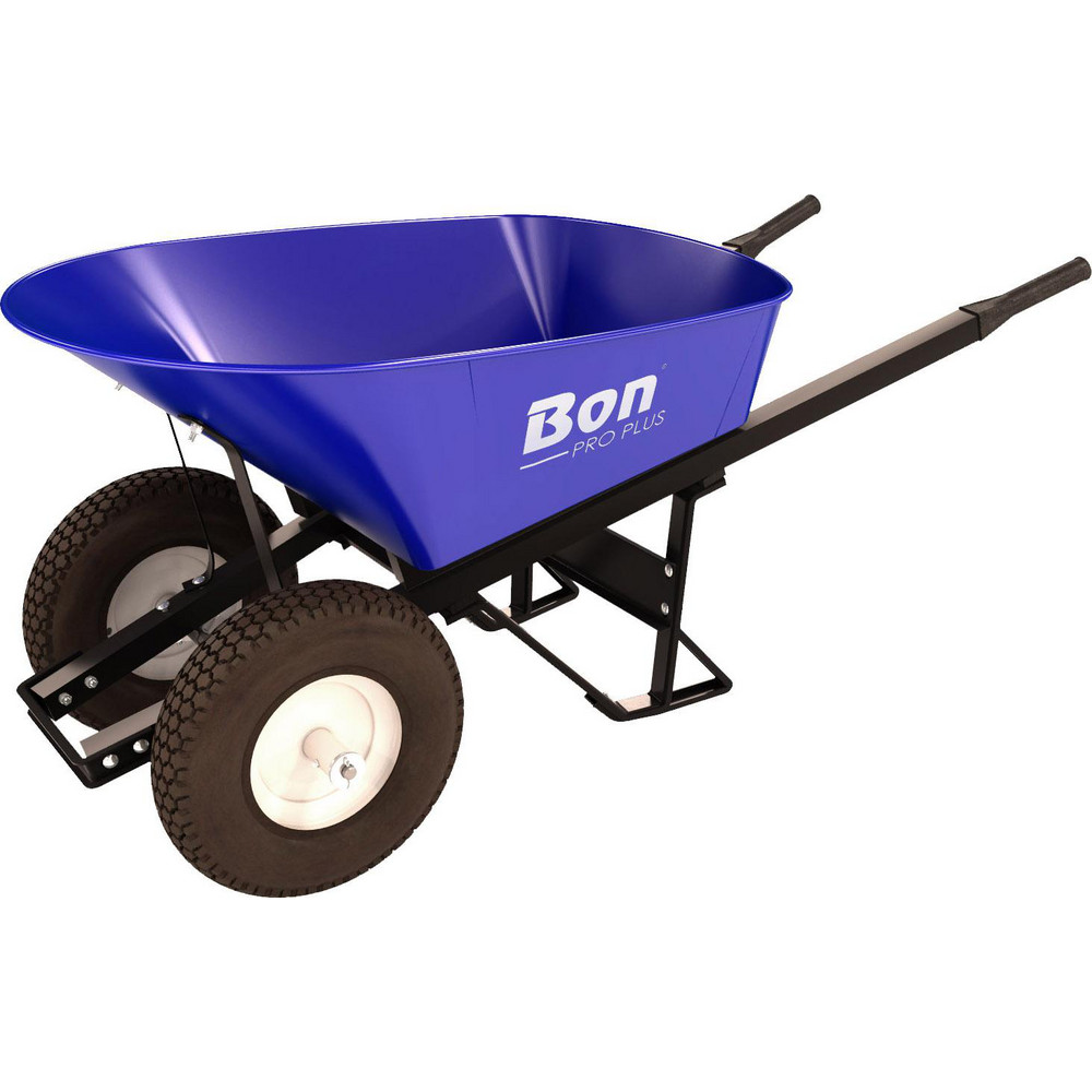 Bon Tool - Wheelbarrow: 250 lb Capacity, 16" Double Knobby Wheel | MSC ...