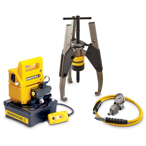 Enerpac - 36 Ton, 25-19/32" Spread, Hydraulic Puller Set | MSC Direct