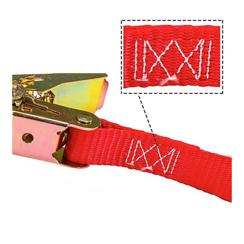 US Cargo Control - Polyester Ratchet Strap Tie Down: 13' Long, 1" Wide ...