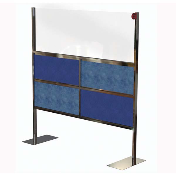 Lakeside - Stationary Modular Traffic Rail & Safety Barrier Partition ...