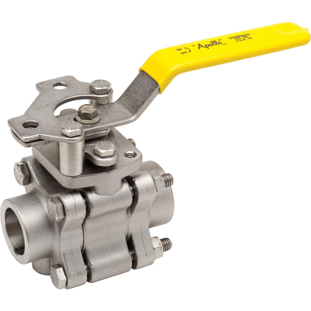 Apollo® - Side Vented Manual Ball Valve: 3/4" Pipe, Full Port ...