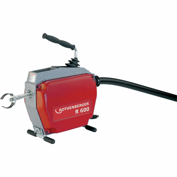 Rothenberger - R 600V W/GUIDE HOSE DRAIN CLEANING MACHINE | MSC Direct