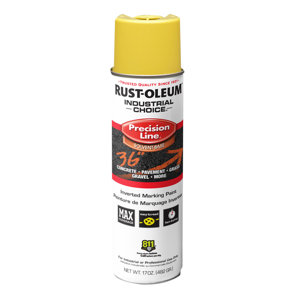Rust-Oleum - 17 fl oz Yellow Marking Paint | MSC Direct