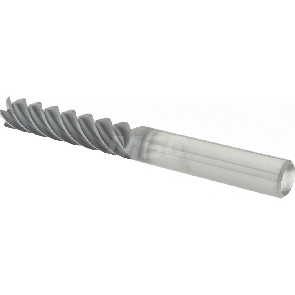 Supermill - Corner Radius End Mill: 7/16" Dia, 2" LOC, 0.0300" Radius ...