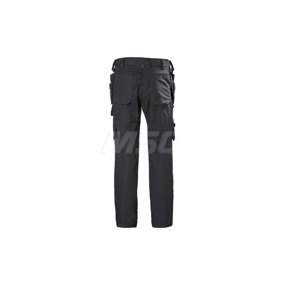 Helly Hansen - Work Pants: General Purpose, Cotton & Polyester, Black ...