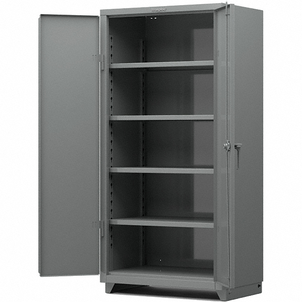Strong Hold - 4 Shelf Locking Storage Cabinet - 10669679 - MSC ...