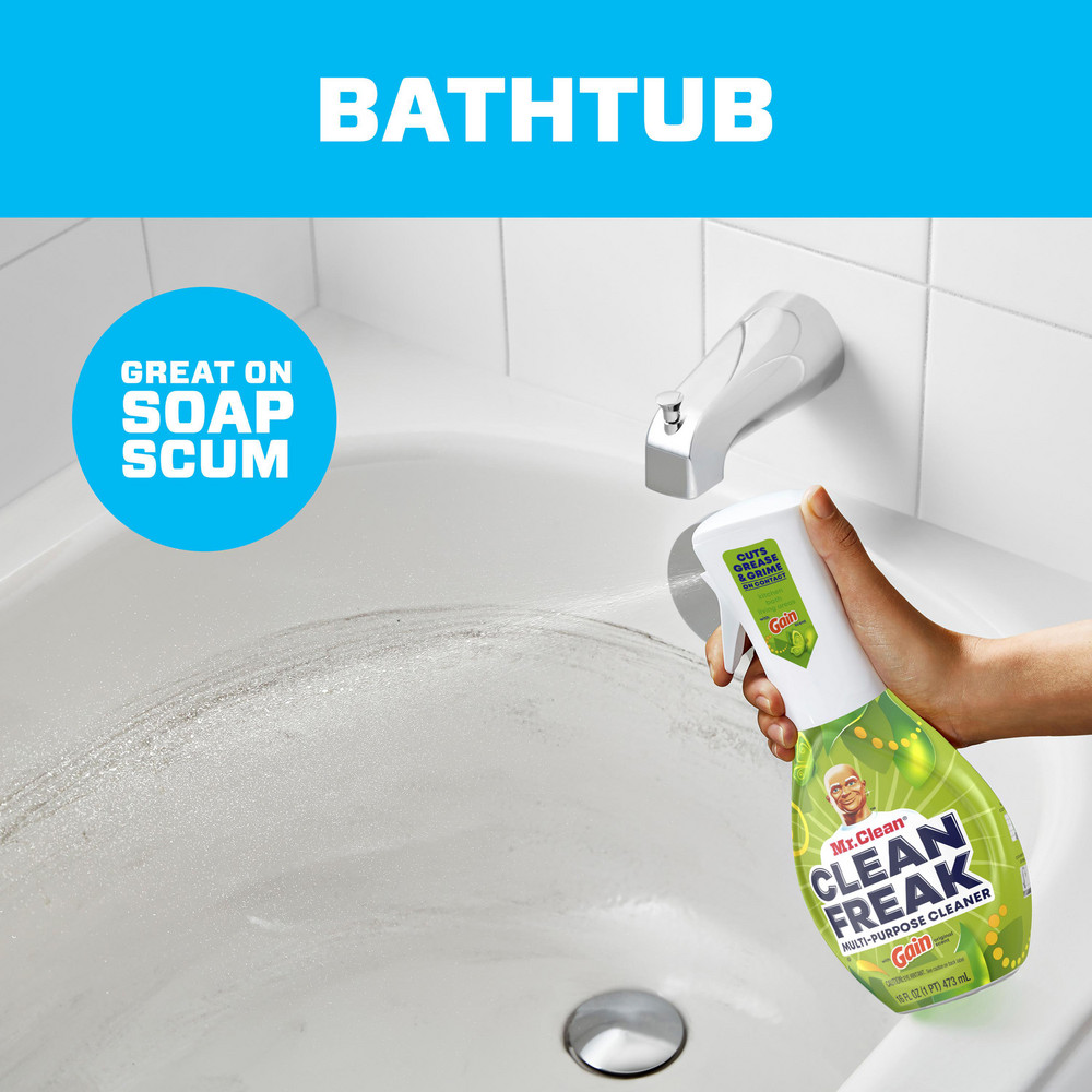 Mr. Clean - All-Purpose Cleaner: 16 oz, Trigger Spray Bottle, No | MSC ...