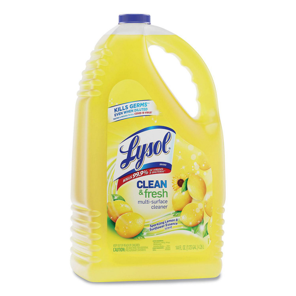 Lysol - Clean and Fresh Multi-Surface Cleaner, Sparkling Lemon and ...