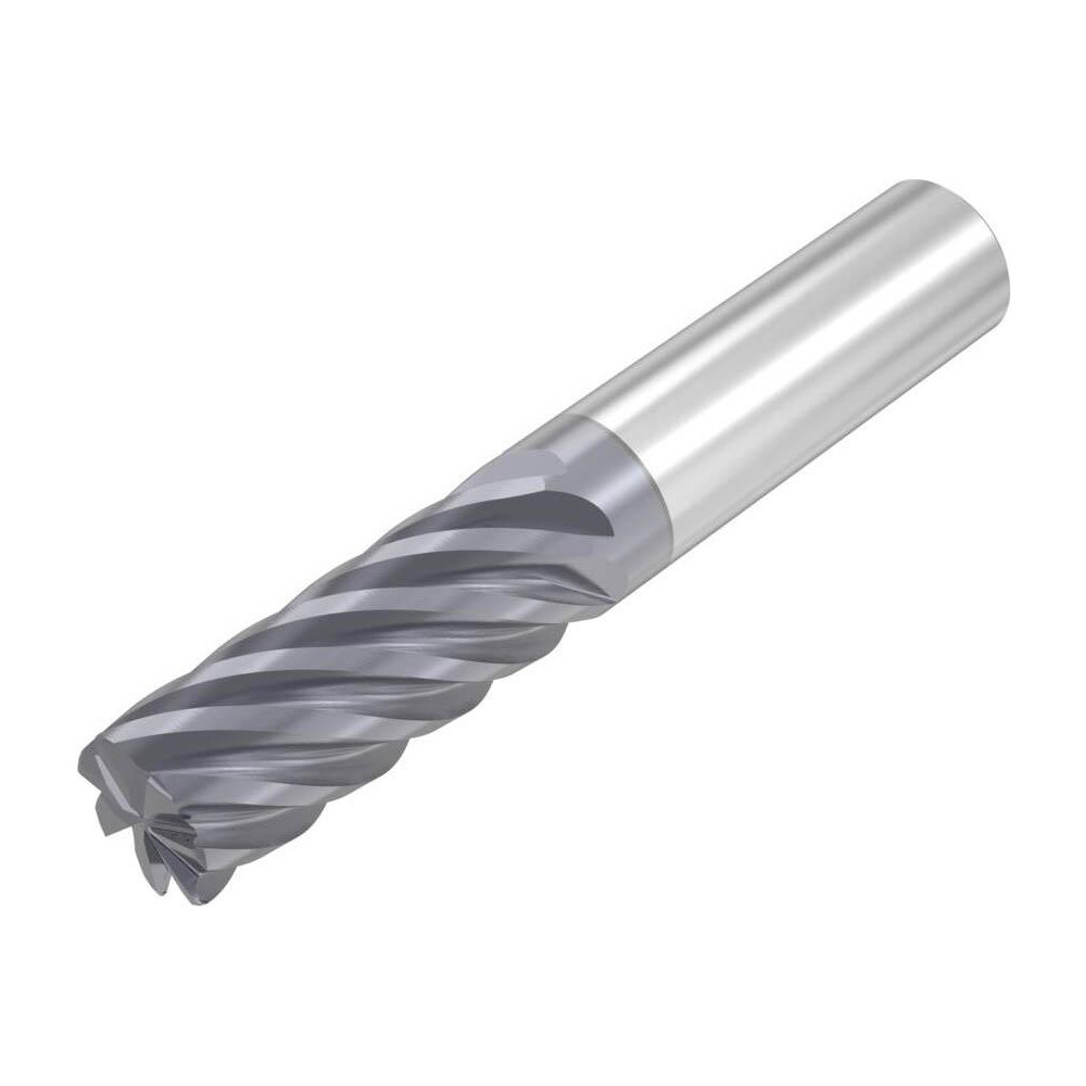 Seco - Roughing & Finishing End Mill: 5/8" Dia, 7 Flute, 0.0150" Corner ...