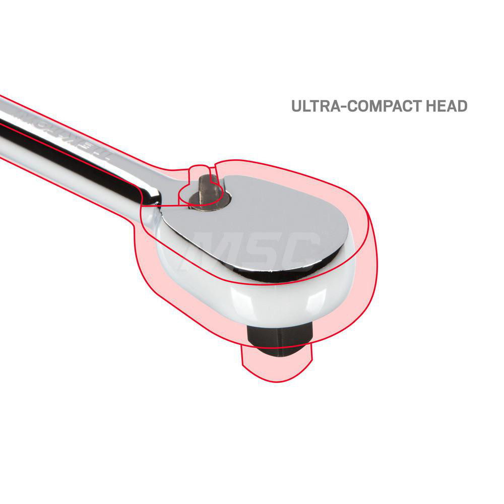 Tekton - Ratchet: 3/8" Drive, Oval Head - 10757672 - MSC Industrial Supply