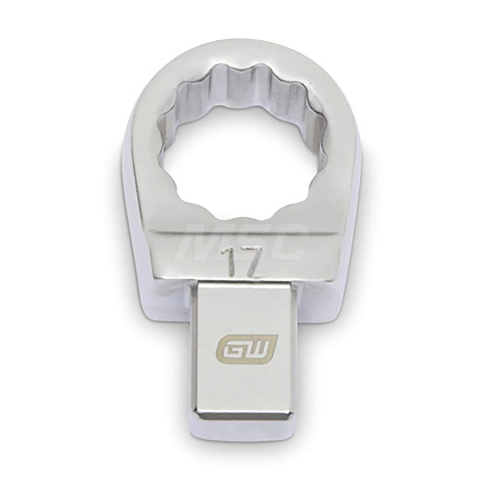 GEARWRENCH - Box End Torque Wrench Interchangeable Head: 17 mm Drive ...