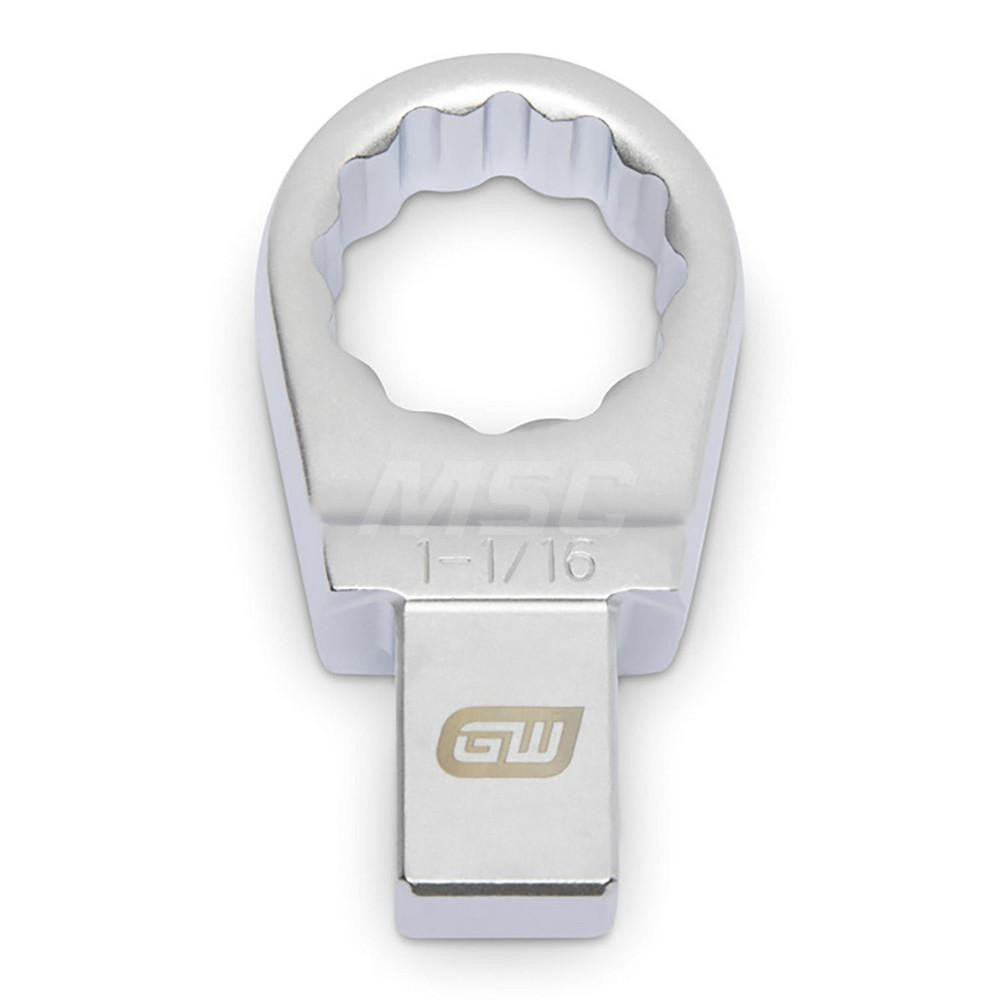 GEARWRENCH - Box End Torque Wrench Interchangeable Head: 1-1/16" Drive ...