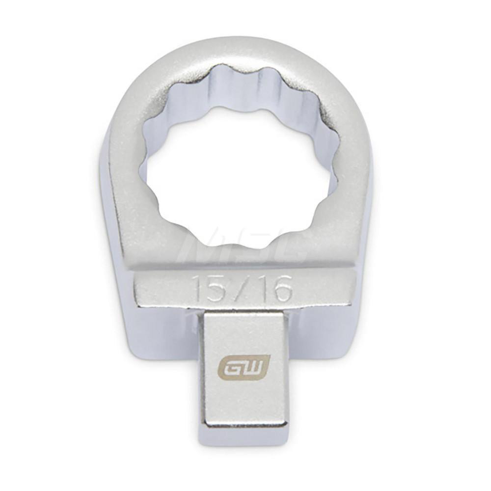 GEARWRENCH - Box End Torque Wrench Interchangeable Head: 15/16" Drive ...