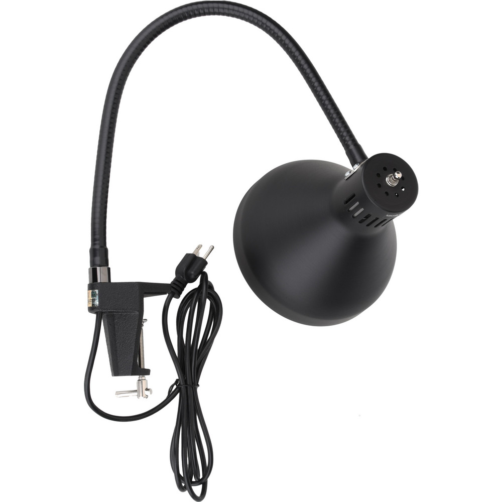 PRO-SOURCE - Task Light: Incandescent & LED, 25" Reach, Gooseneck Arm ...