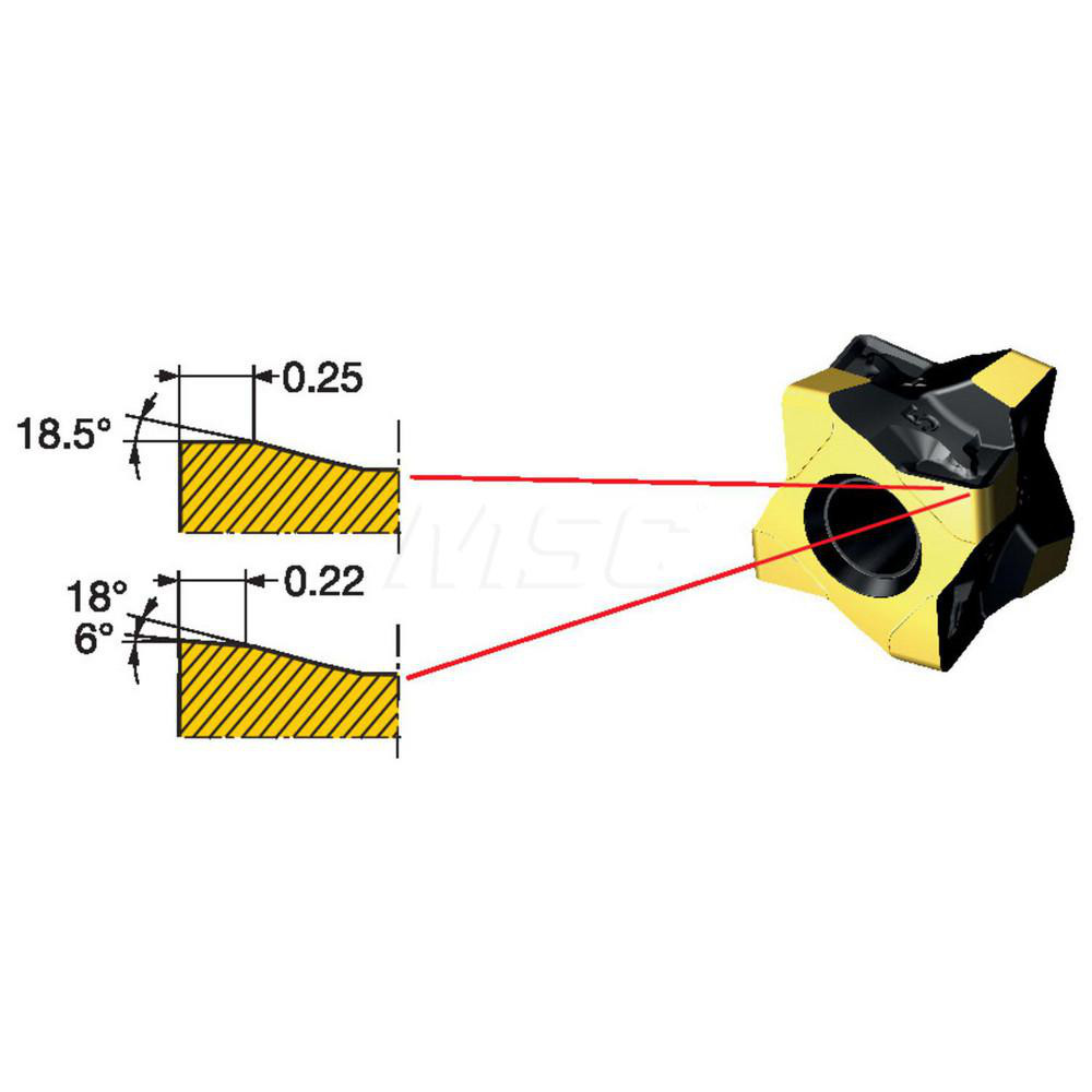 Sandvik Coromant - Turning Insert: 3-80-101108-8-M5 4415, Carbide | MSC Direct