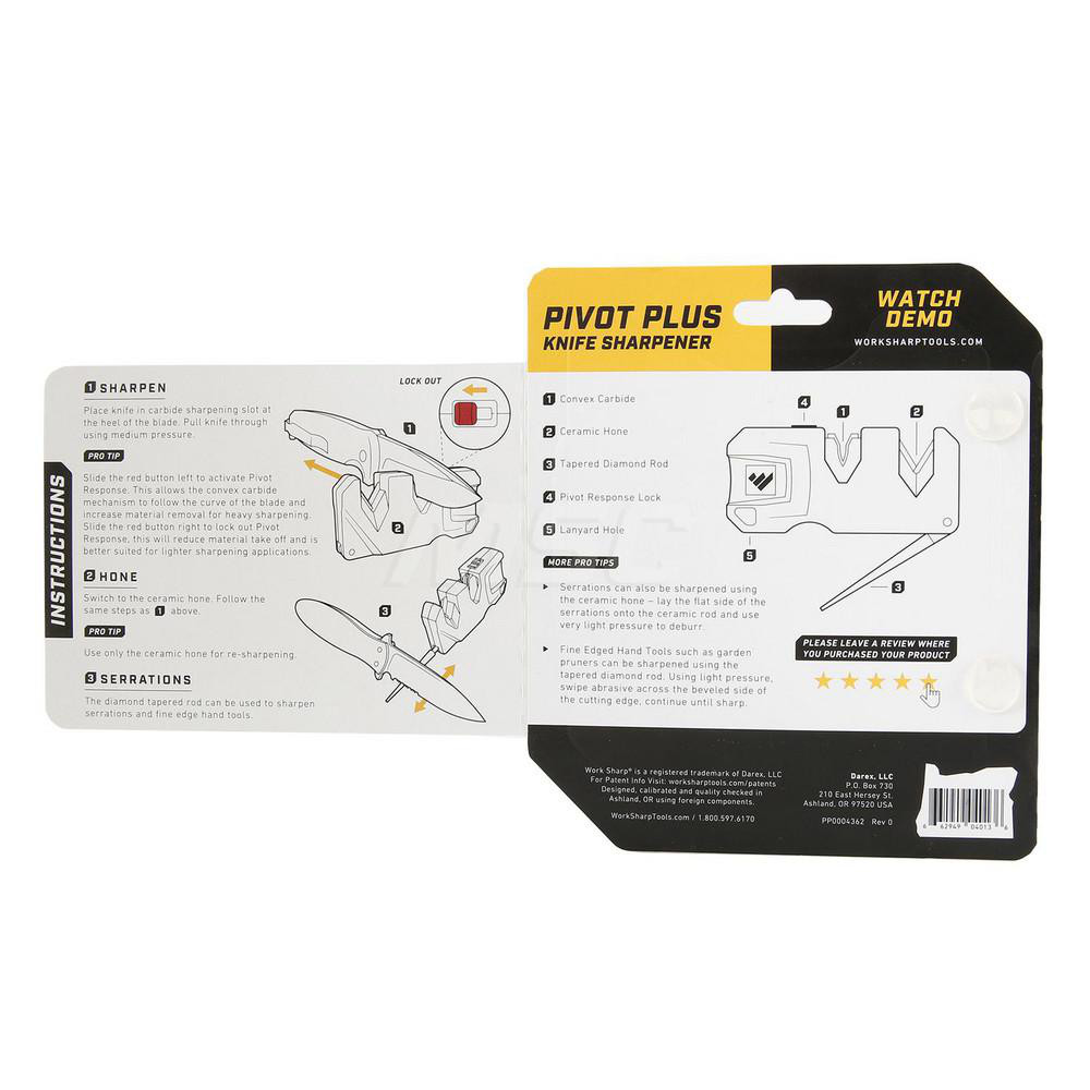 Work Sharp - Knife Accessories; Type: Manual Knife Sharpener ; For Use ...