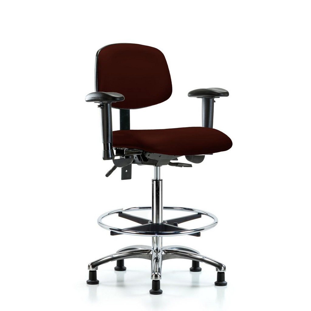 Blue Ridge Ergonomics - Ergonomic Multifunction Task Chair: Vinyl, 36 ...
