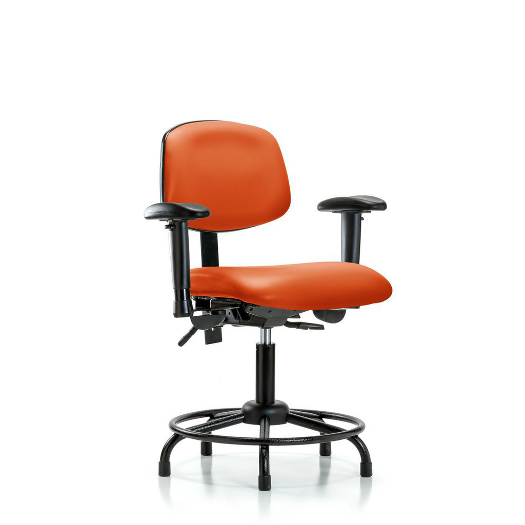 Blue Ridge Ergonomics - Ergonomic Multifunction Task Chair: Vinyl, 25-3 ...