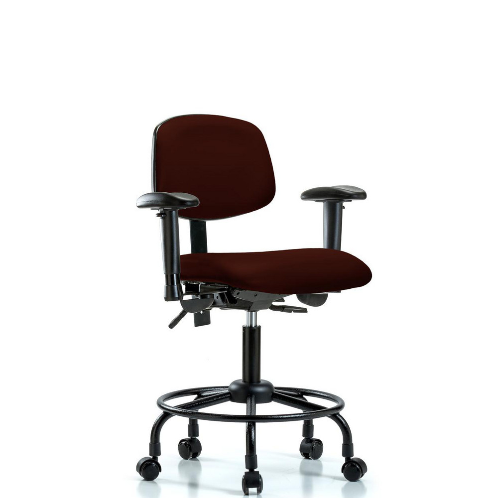 Blue Ridge Ergonomics - Ergonomic Multifunction Task Chair: Vinyl, 27-3 ...