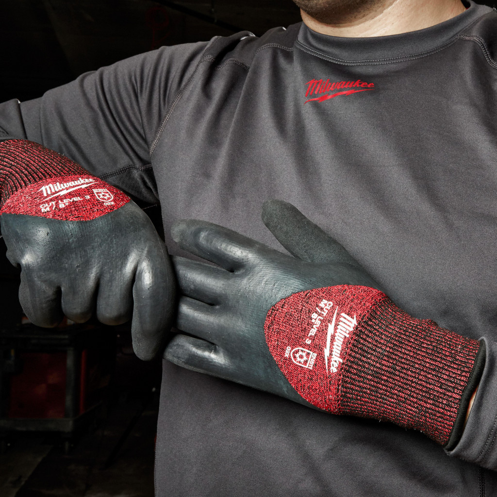 Milwaukee Tool - Cut-Resistant Gloves: Milwaukee 48-22, Cut A3 ...