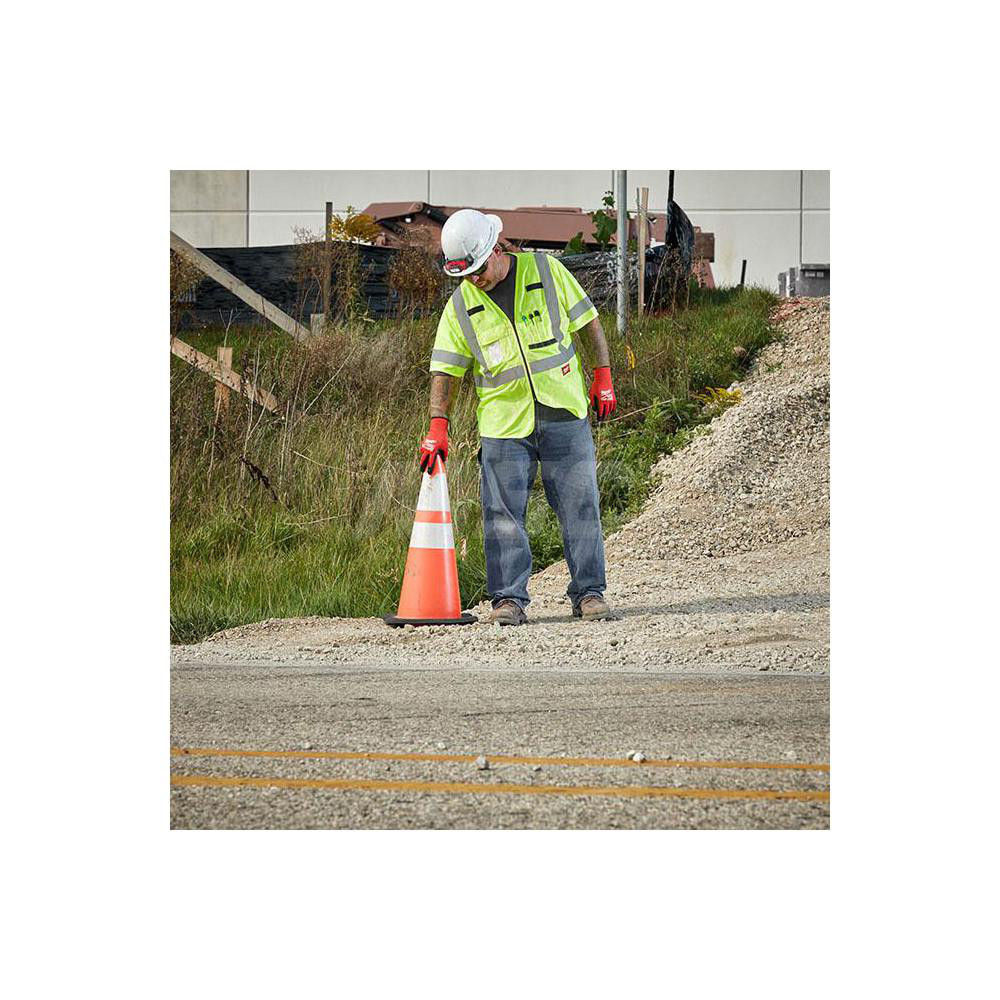 Milwaukee Tool - High Visibility Vest: 4X/5X-Large | MSC Direct