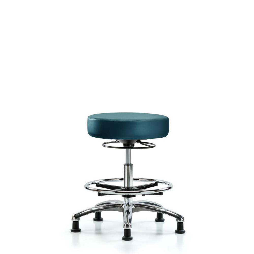 Blue Ridge Ergonomics - Lab Stool: Vinyl, 25" Seat Width, 25" Seat ...