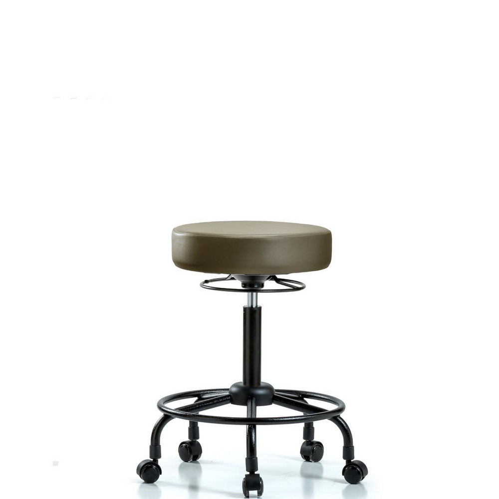 Blue Ridge Ergonomics - Lab Stool: Vinyl, 25" Seat Width, 25" Seat ...