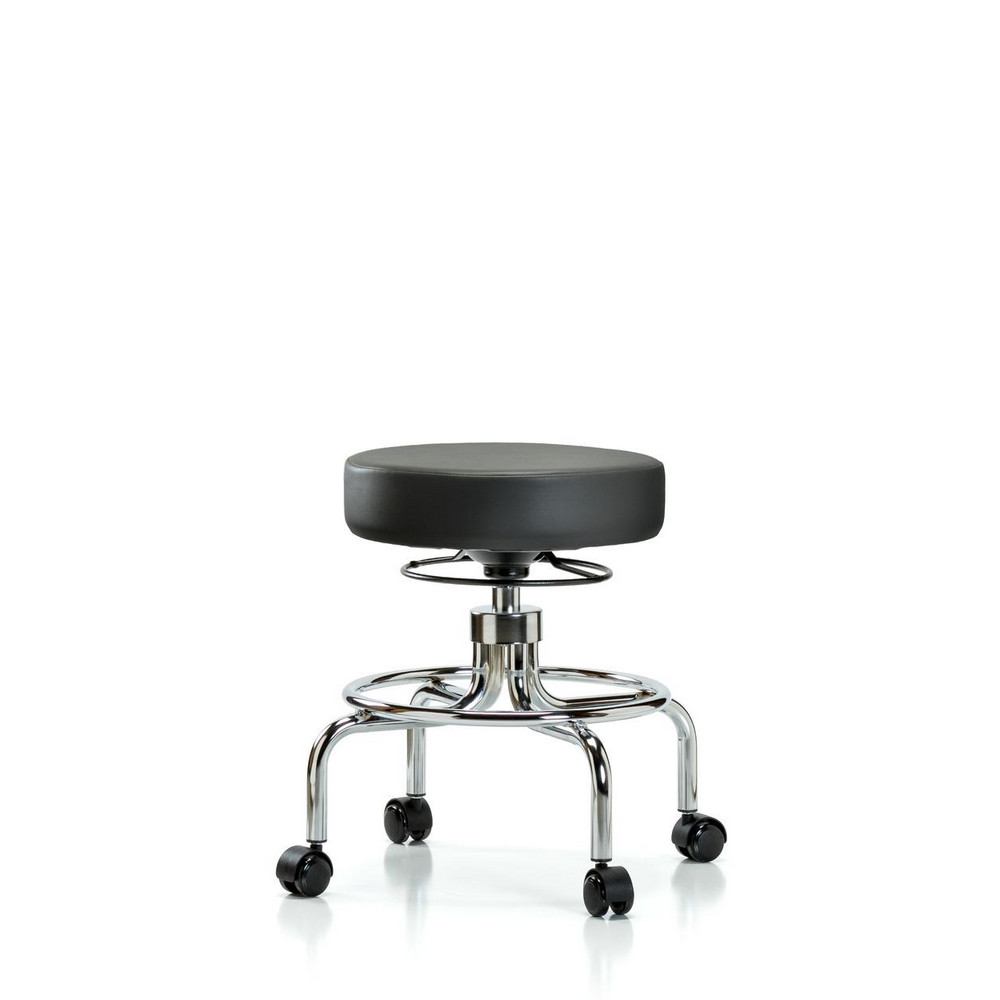 Blue Ridge Ergonomics - Lab Stool: Vinyl, 25" Seat Width, 25" Seat ...